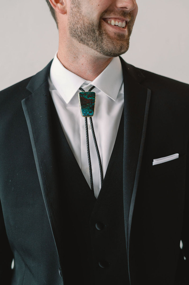 Wedding Bolo Ties – Handcrafted Gemstone Neckwear | Hells Canyon Bolo Co.